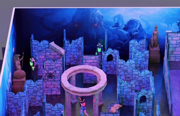 Laser Tag Arenas Designers - Blacklight Attractions