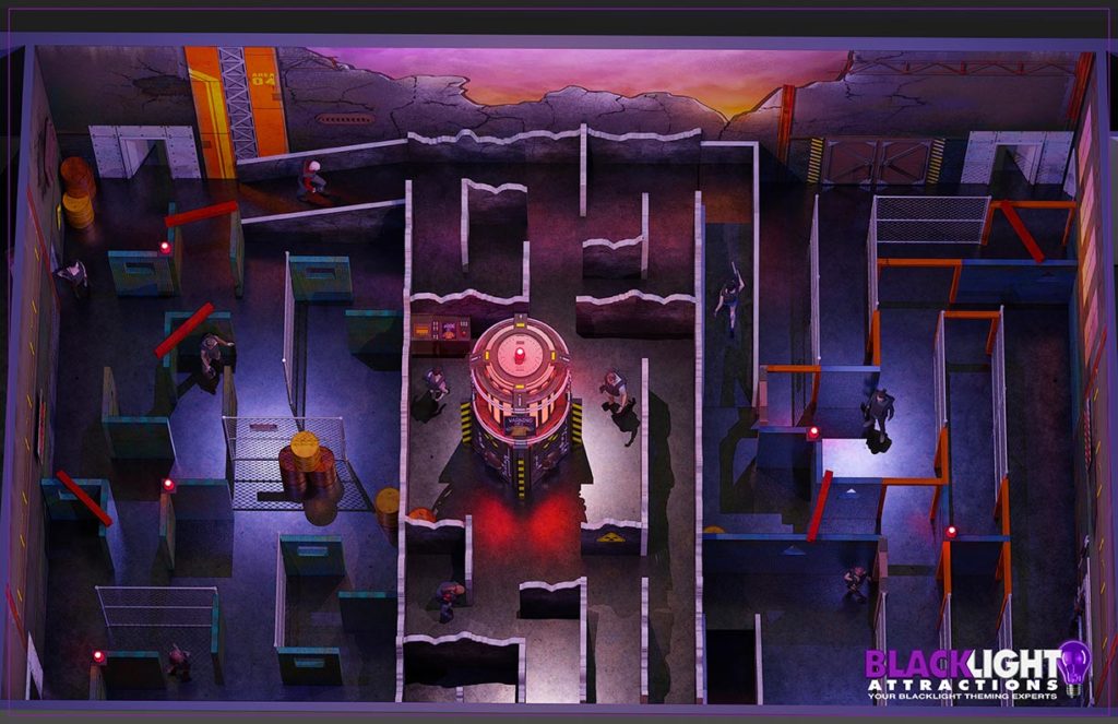 Laser Tag Arenas Designers - Blacklight Attractions Laser Tag Arenas Designers - Blacklight Attractions
